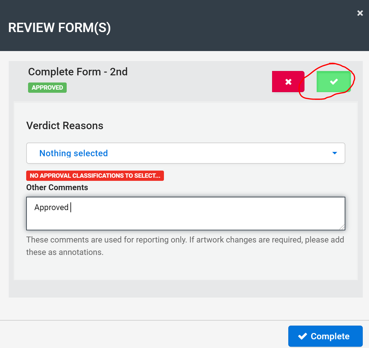 LP2: Completing a Form Approval Task – e-flow